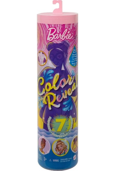 Bernam Barbie Color Reveal Sürpriz Barbie Kum ve Güneş Serisi 3 - GWC57 Bernam Barbie Color Reveal Sürpriz Barbie Kum ve Güneş Serisi 3 - GWC57