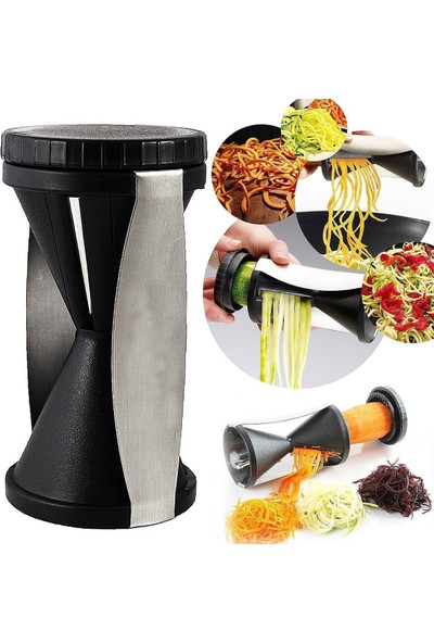 Slicer Spiral Sebze Doğrayıcı - Jülyen Kesme Aleti Slicer Spiral Sebze Doğrayıcı - Jülyen Kesme Aleti