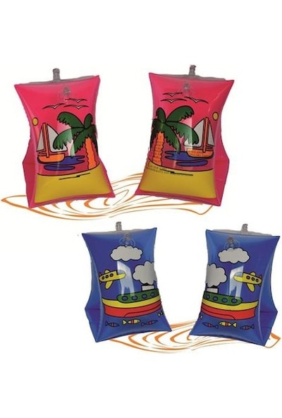 Bernam Kolluk Gemi Desenli 30X15CM Bermuda - 47029-Y