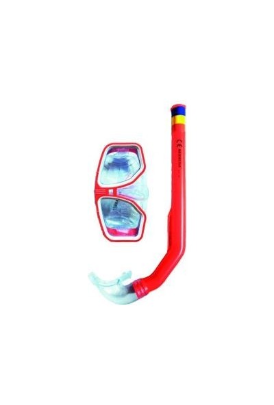 Bernam Maske Snorkel Set Lüx Dolphin Dalış Seti - 3409A