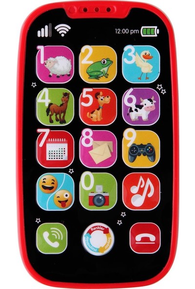 Bernam Let S Be Child Eğitici Akıllı Telefon - Kırmızı - LC-30900 Bernam Let S Be Child Eğitici Akıllı Telefon - Kırmızı - LC-30900