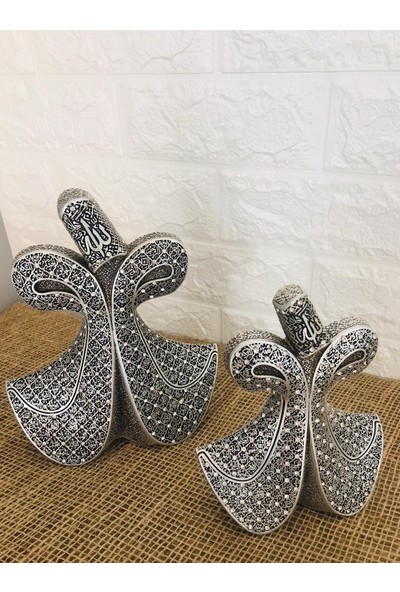 Mürsel Dekoratif Ikili Semazen Obje Mürsel Dekoratif Ikili Semazen Obje