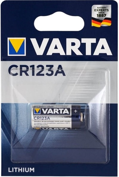 Bernam Varta CR123A Profesyonel Lityum Pil