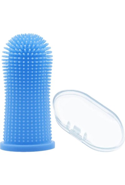 Pet Sağlık Malzemeleri Için Köpek Parmak Diş Fırçası Yumuşak Diş Hijyen