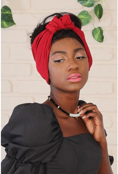 Bandana Saç Bandı Bordo