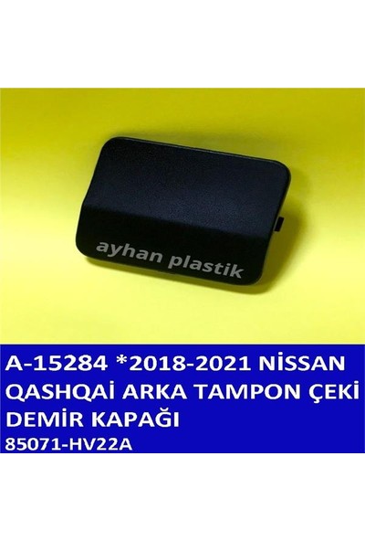 Ayhan Arka Tampon Çeki Demir Kapağı Nıssan Qashqaı 18-21 Ayhan Arka Tampon Çeki Demir Kapağı Nıssan Qashqaı 18-21