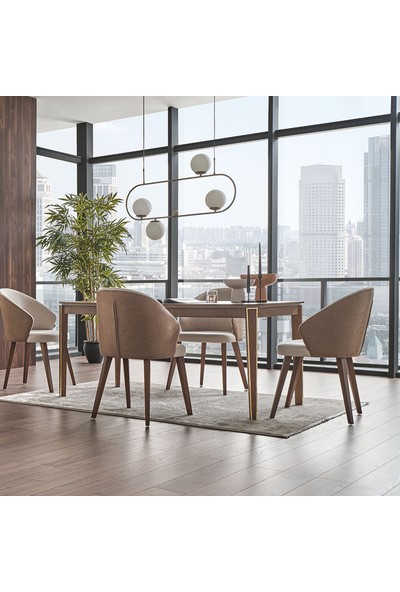 Doğtaş Likya Sandalye - Bej