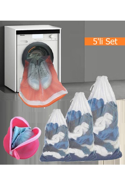 Ferzin Çamaşır Yıkama Filesi 5'li Set