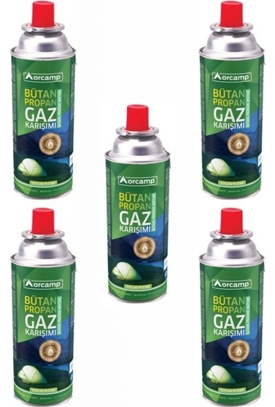 Orcamp Valfli 227 gr Kartuş Tüp 5 Li Paket Orcamp Valfli 227 gr Kartuş Tüp 5 Li Paket