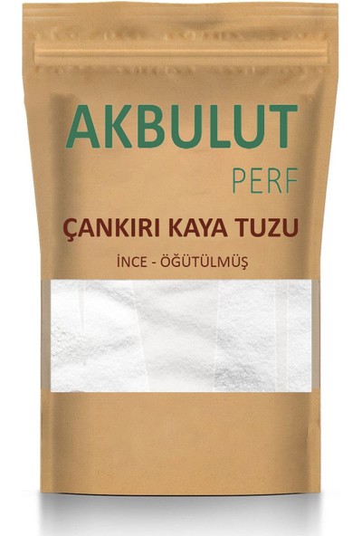 Akbulutperf Çankırı Kaya Tuzu İnce Yemeklik 5 kg