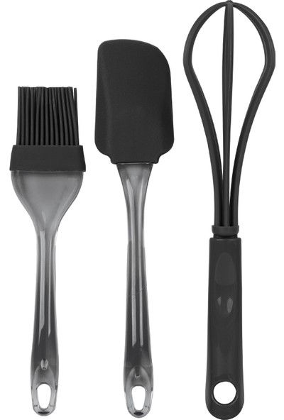 Okyanus Home Antrasit Rengi Silikon Set