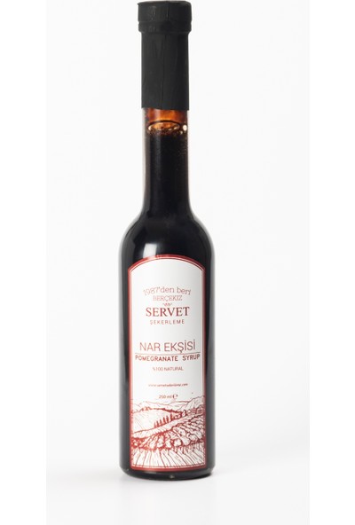 Bercekız Servet Şekerleme Doğal Fethiye Nar Ekşisi 500 ml Bercekız Servet Şekerleme Doğal Fethiye Nar Ekşisi 500 ml