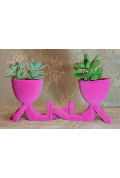 Prestij Insan Figürlü Saksı