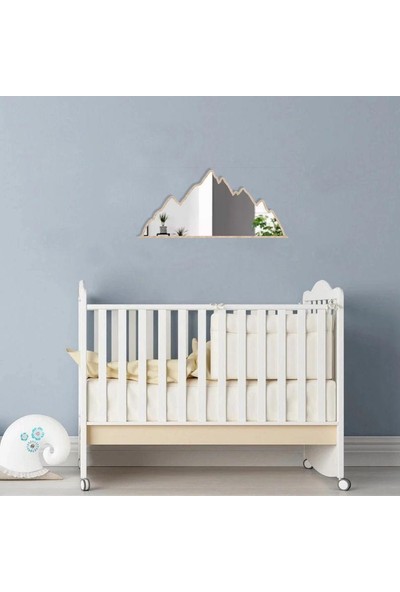 İmpivo Ahşap- Aynalı Pleksi Everest Duvar Dekoru