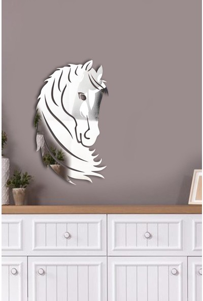 İmpivo At Aynalı Dekoratif Tablo