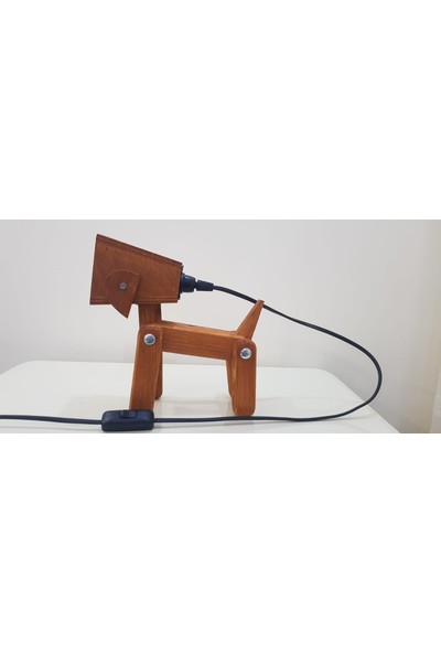 Triple A Ahşap Köpek Lambası Triple A Ahşap Köpek Lambası