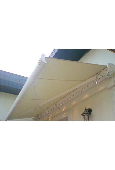 Tuin Terra Kasetli Tente Somfy Motor Krem