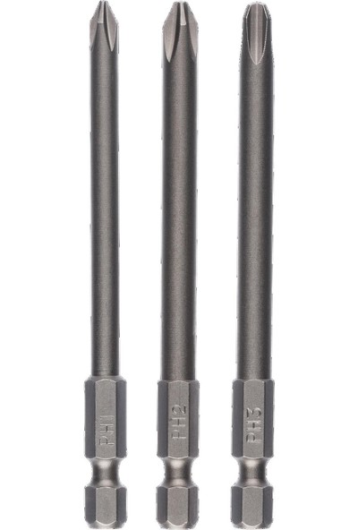 Bosch Yıldız Vidalama Ucu Seti Ph1/2/3x89 Mm 3'Lü 2609255966 Bosch Bosch Yıldız Vidalama Ucu Seti Ph1/2/3x89 Mm 3'Lü 2609255966 Bosch