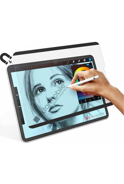 AktarMobile iPad Pro 11 2. Nesil 2020 Uyumlu Mıknatıslı Paper Like Ekran Koruyucu Yıkanabilir & Çıkarılabilir AktarMobile iPad Pro 11 2. Nesil 2020 Uyumlu Mıknatıslı Paper Like Ekran Koruyucu Yıkanabilir & Çıkarılabilir