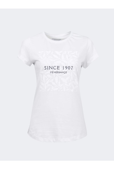 Fenerium Kadın Trıbun Palamut Baskı T-Shirt