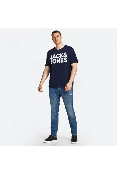 Jack&jones 12158505 Kalın Jack&jones Yazı 0 Yaka Kısa Kol Tshirt Lacivert Jack&jones 12158505 Kalın Jack&jones Yazı 0 Yaka Kısa Kol Tshirt Lacivert