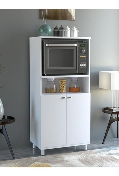 Yaman Dekorasyon 2 Kapaklı Mini Fırın ve Mikrodalga Dolabı Yaman Dekorasyon 2 Kapaklı Mini Fırın ve Mikrodalga Dolabı