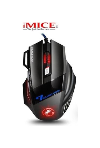 Imıce V5 Gaming Mouse Kırmızı