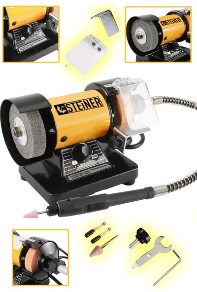 Steiner Germany Technology 520 Watt Mini Gravür Taşlama Zımpara Motoru Çok Amaçlı Taş Motoru Steiner Germany Technology 520 Watt Mini Gravür Taşlama Zımpara Motoru Çok Amaçlı Taş Motoru