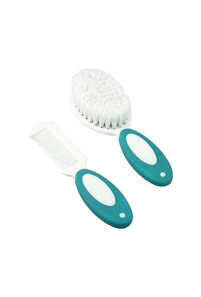 Mr Aura Bebek Fırça&tarak Seti Doğal Kıl