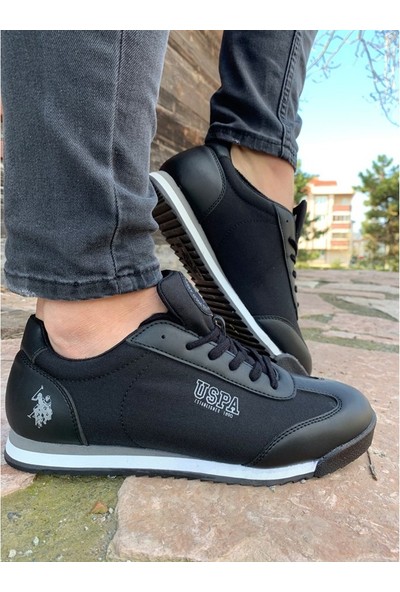 U.S. Polo Assn. U.s.polo Deep Summer 2fx Bagcıklı Yanlar Kumas Gunluk Spor Ayak Siyah U.S. Polo Assn. U.s.polo Deep Summer 2fx Bagcıklı Yanlar Kumas Gunluk Spor Ayak Siyah