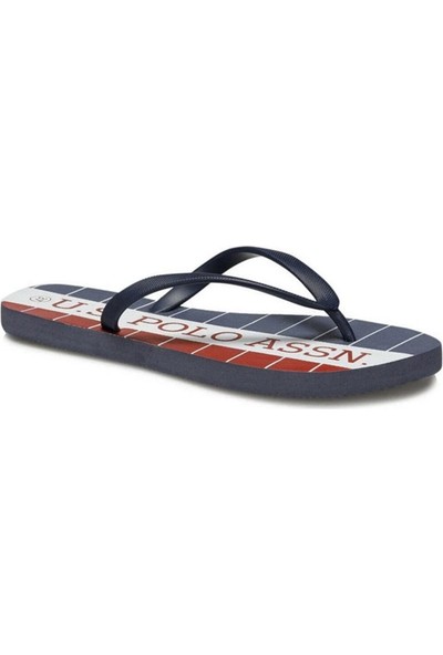 U.s. Polo Assn. Zone 1fx Taban Yazılı Cızgılı Parmak Arası Lacivert U.s. Polo Assn. Zone 1fx Taban Yazılı Cızgılı Parmak Arası Lacivert