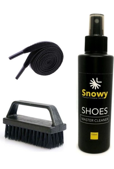 Snowyland Snowy Temizleme Spreyi + Fırça + Finish Bezi 3lü Set Istenilen Renk Bağcık Hediye Snowyland Snowy Temizleme Spreyi + Fırça + Finish Bezi 3lü Set Istenilen Renk Bağcık Hediye