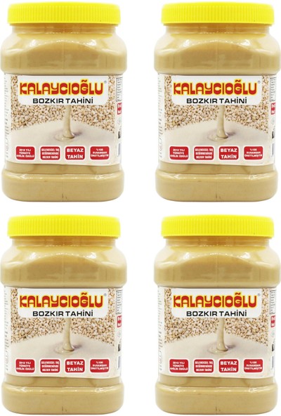 Kalaycıoğlu Beyaz Tahin 935 gr x 4 Adet Kalaycıoğlu Beyaz Tahin 935 gr x 4 Adet