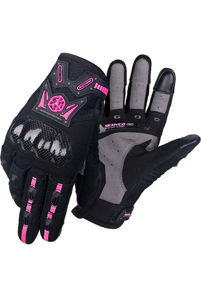 Scoyco MC20W Carbon Dokunmatik Yazlik Kadin Motosiklet Eldiveni