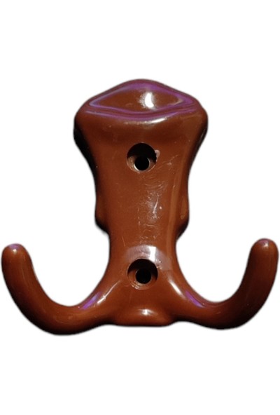 Askı, Plastik 4 Adet Kahverengi Askı, Mobilya Dolap, Portmanto Askısı