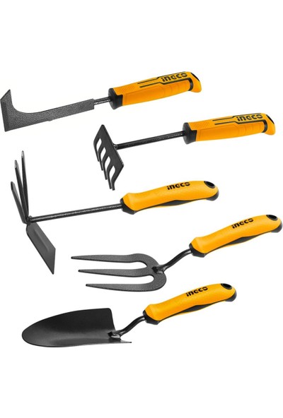 Ingco 5'li Bahçe El Aletleri Seti