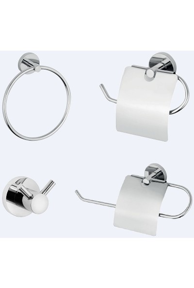 Lara Babil Serisi 4 Parça Banyo Seti