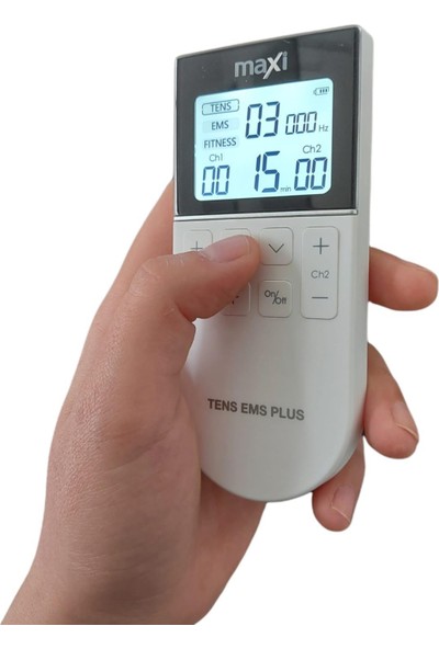Maxi Şarjlı Tens Ems Plus Cihazı 4 Elektrot Maxi Şarjlı Tens Ems Plus Cihazı 4 Elektrot