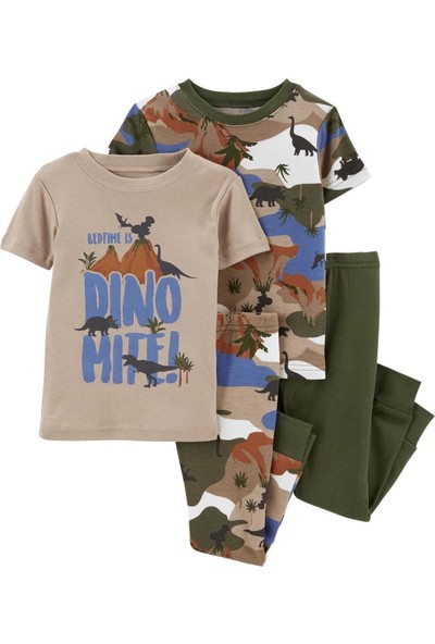 Carter's 4'lü Erkek Çocuk Pijama Seti 2N001210 Carter's 4'lü Erkek Çocuk Pijama Seti 2N001210