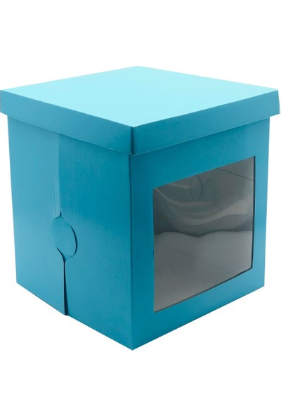 Feza Kutu 31X31X35 Pencereli Pasta Kutusu (10 Adet)