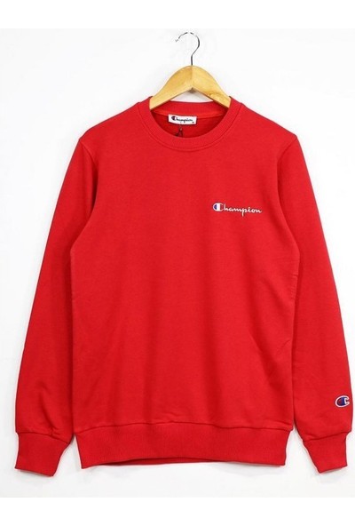 Champion Bisiklet Yaka Erkek Sweatshirt