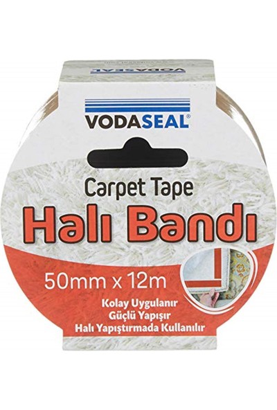 Vodaseal 53.01.064 Halı Bandı, 50MMX12MT,