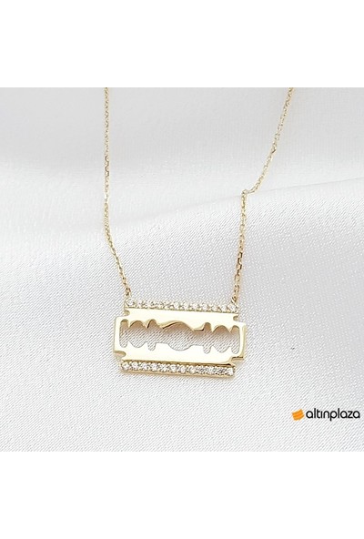 Psikopatınım Jilet Altın Kolye