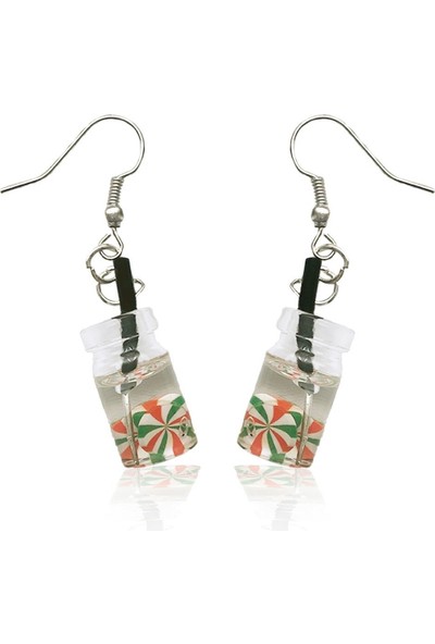 Lolipop Kavanozu Küpe