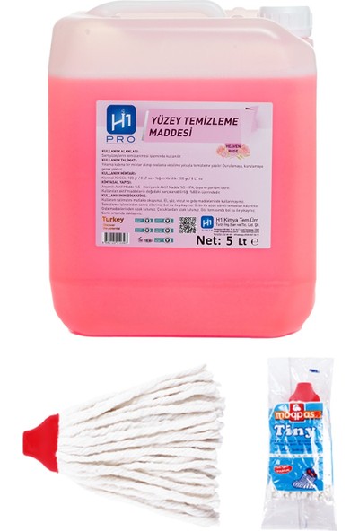 Gül Kokulu Yüzey Temizliyeci