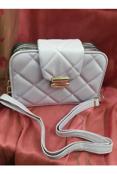 Düldül Kadın Çok Cepli Küçük Omuz Çantası