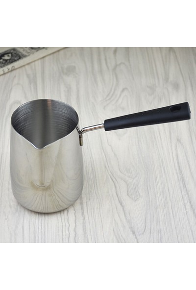 Kalınlaşmış Uzun Kollu Kahve Fincanı ve Sıcak Süt Fincan