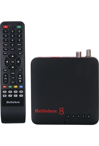 Yeni Hellobox 8 Alıcı Uydu Dvb-T2 Dvb S2 Combo Tv Kutusu Tuner Destek Tv Telefonda Tv Oynatma Uydu Tv Alıcısı Desteği Cccam Yeni Hellobox 8 Alıcı Uydu Dvb-T2 Dvb S2 Combo Tv Kutusu Tuner Destek Tv Telefonda Tv Oynatma Uydu Tv Alıcısı Desteği Cccam