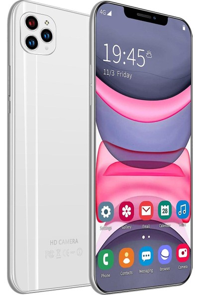 I12 Pro Android 10.0 Ucuz Cep Telefonu 6.3 'fhd + 13MP Üçlü Kamera 8g Ram 128 GB Rom Smartphone 4g Gsm Global