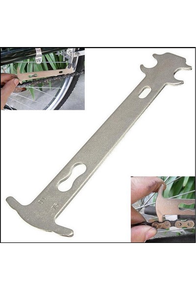 Real Me Bisiklet Zinciri Test Kaliperi - Gri (Yurt Dışından)